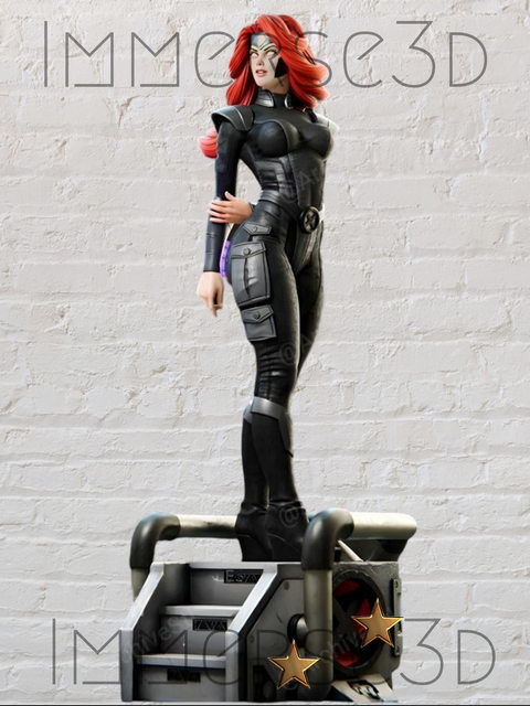 Jean Grey STL File - Stlplaza.com