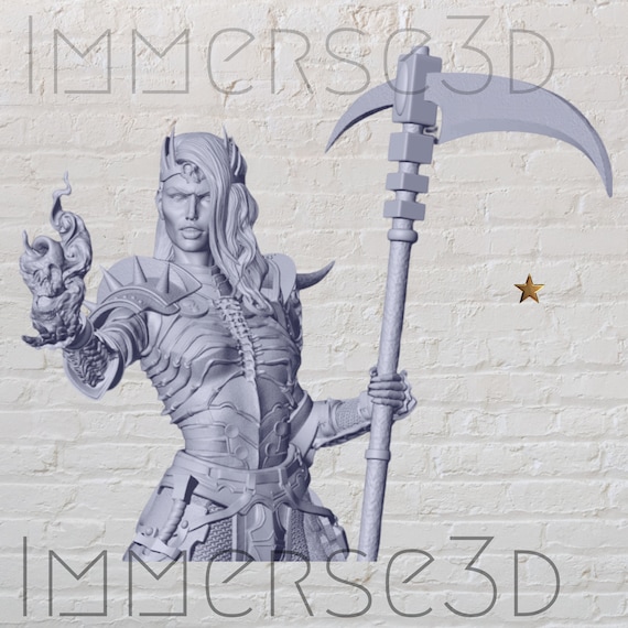 Necromancer High Quality STL File- Stlplaza.com - Stlplaza.com