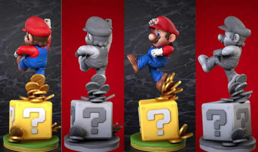 Super Mario STL File - Stlplaza.com