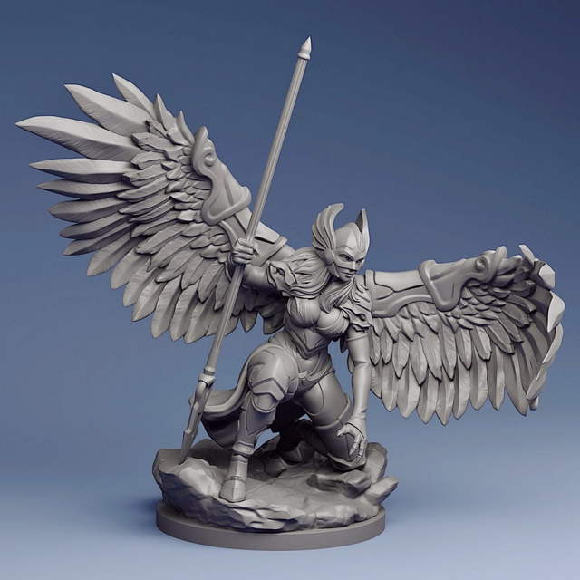 Valkyrie STL File V2 For 3d File - Stlplaza.com