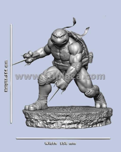 Raphael Stl File Ninja Turtles - Stlplaza.com