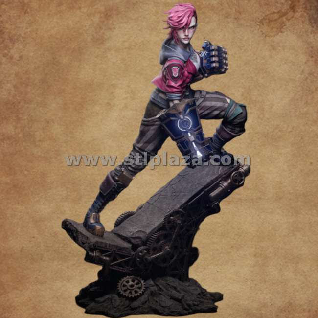 Vi Arcane Stl File- LoL - Stlplaza.com
