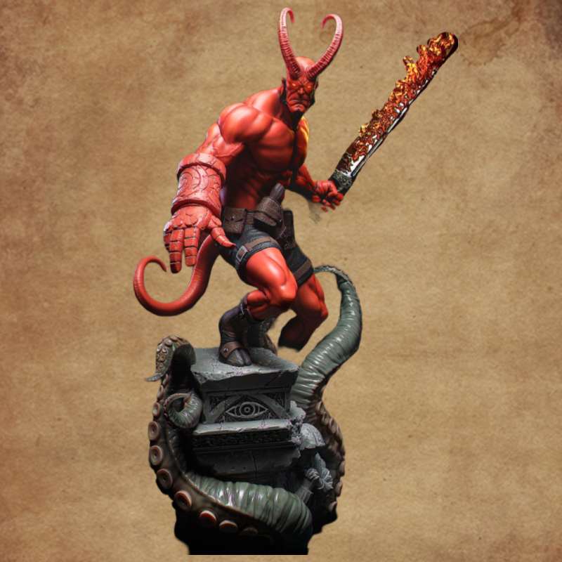 Hellboy - Devilman STL File V3 - Stlplaza.com
