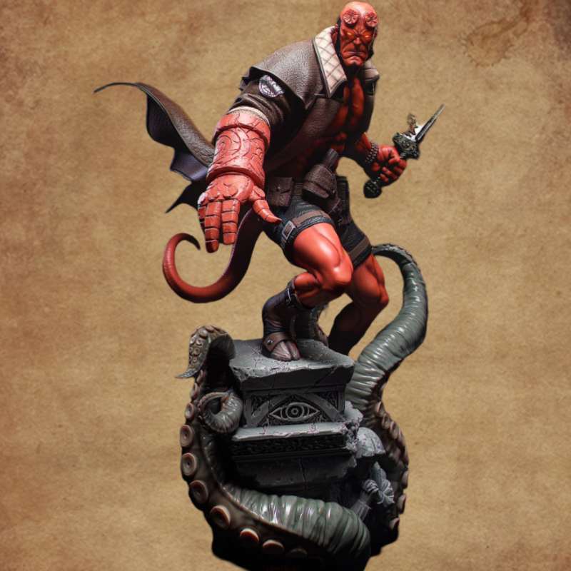 Hellboy - Devilman STL File V3 - Stlplaza.com