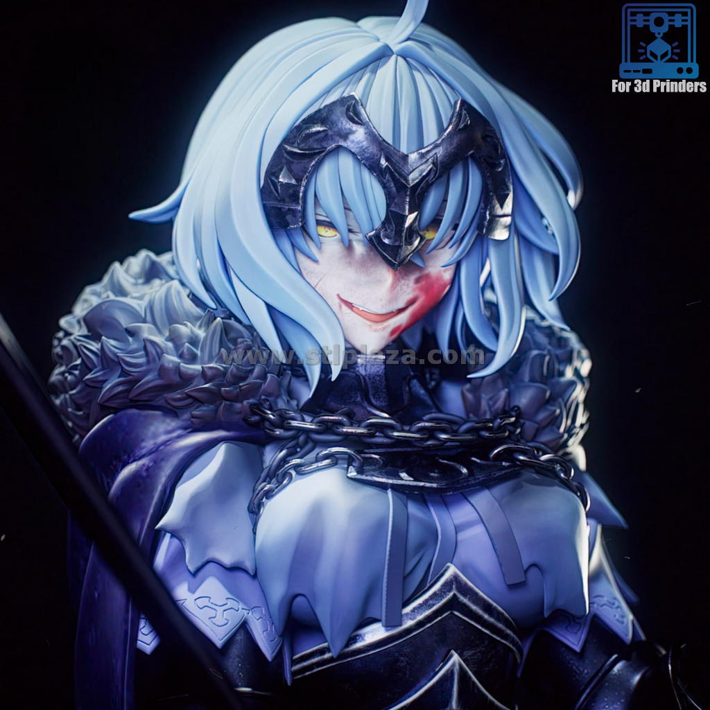 Jeanne D'arc Alter Stl File For 3d Printers -Stlplaza.com Download Now